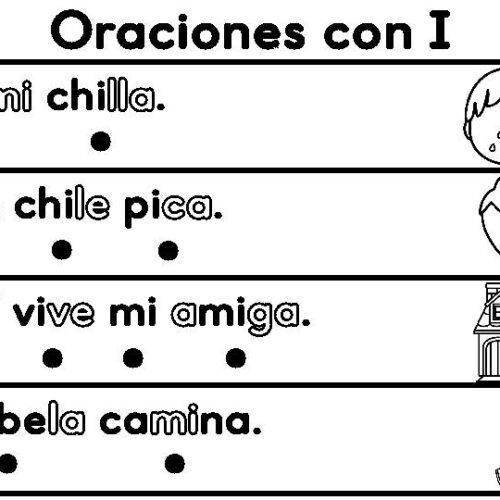 Libro de Fluidez - Oraciones con I - Classful