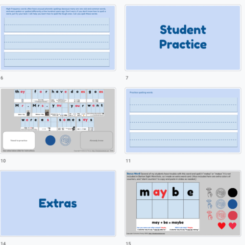 Level 3 Bundle - High Frequency Word Cards (Barton Sight Words) by The ...