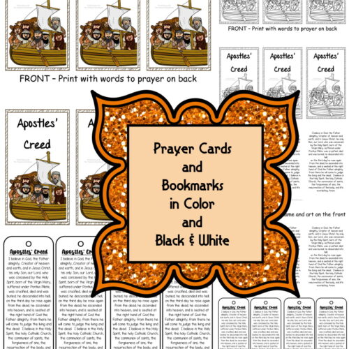 Apostles' Creed Prayer Pack - Classful