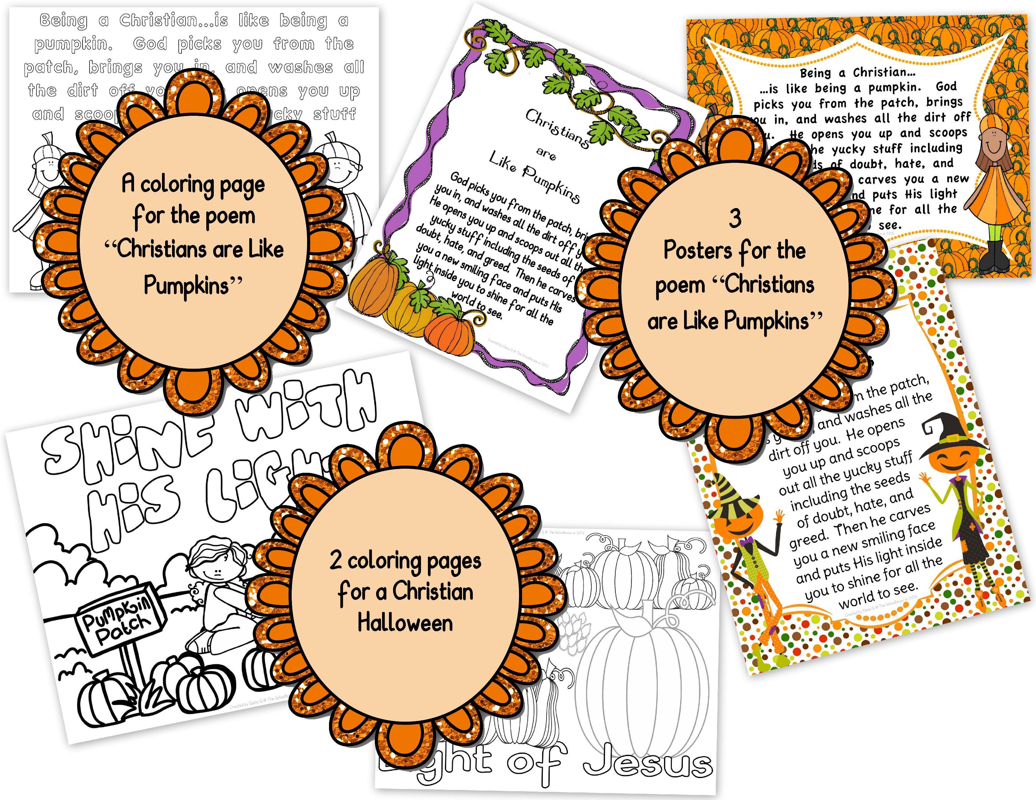 The Pumpkin Prayer Activity Pack - Classful