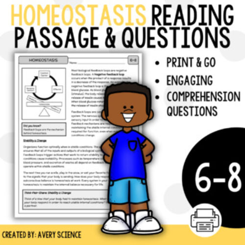 Homeostasis and Feedback Loops Reading Passage and Questions - Classful Homeostasis and Feedback Loops Reading Passage and Questions - Classful
