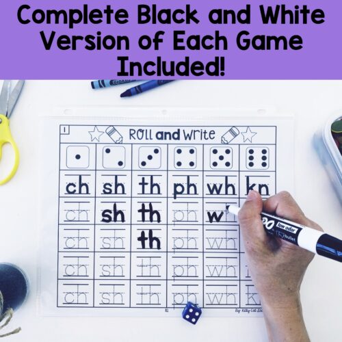 Consonant Digraph Activities - 1st Grade Phonics Activities for ...