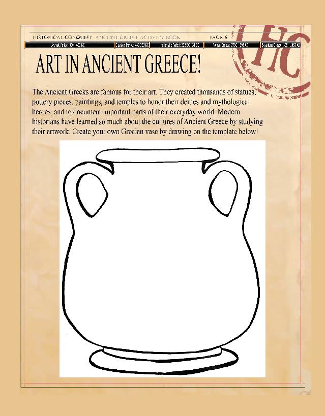 Greece Activity Book - Classful