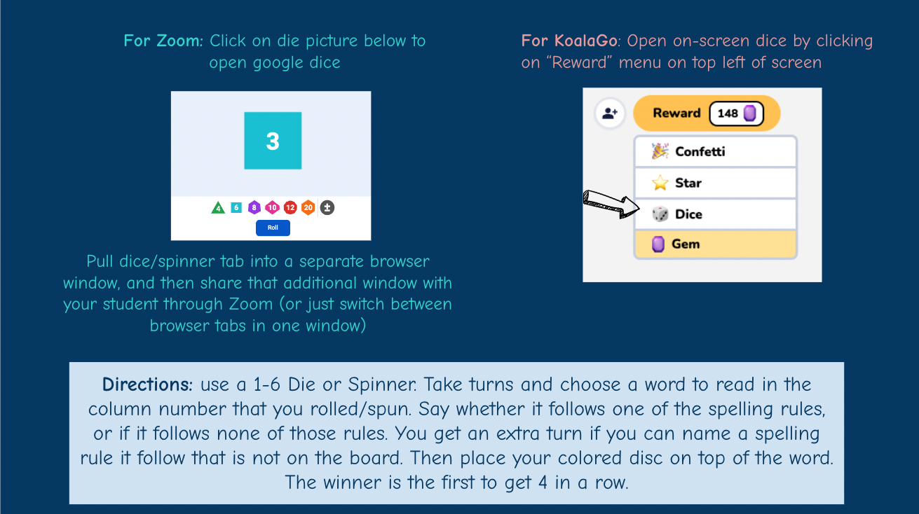 'Four-in-a-row' Digital Reading & Spelling Games for Barton Book 3 (by ...