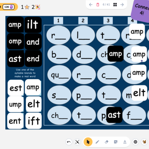'Four-in-a-row' Digital Reading & Spelling Games for Barton Book 3 (by ...