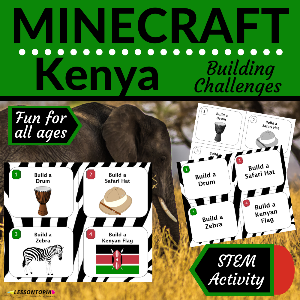 Minecraft Challenges | Kenya | STEM Activities - Classful