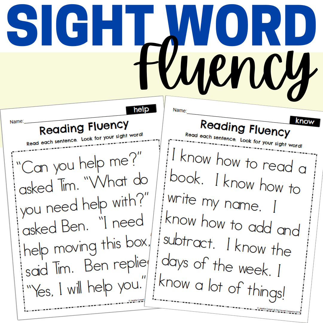 Fry 101-200 Sight Word Fluency Passages - Classful