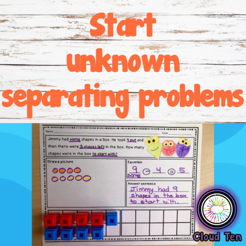 Start unknown separating word problems - Classful
