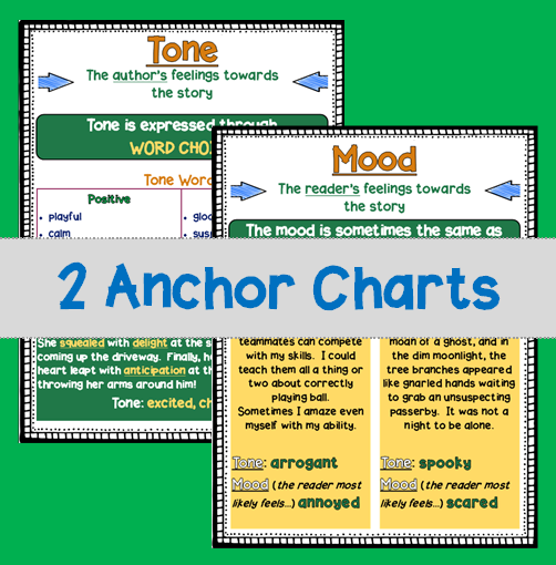 RL.6.4 - Tone and Mood- 6 Passages with 30 Questions! - Classful