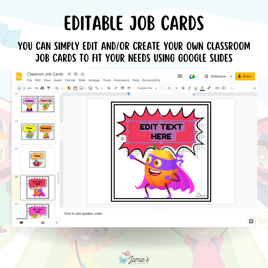 Classroom Job Charts - EDITABLE Superhero Classroom Helper Student Jobs ...