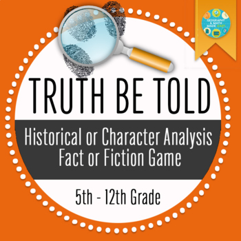 Geography & Social Studies Comprehension- Fact or Fiction Game - Classful