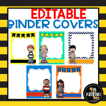 Editable Teacher Binder Cover - Classful