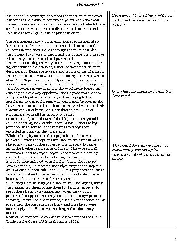 DBQ Packet- Age of Exploration - Classful