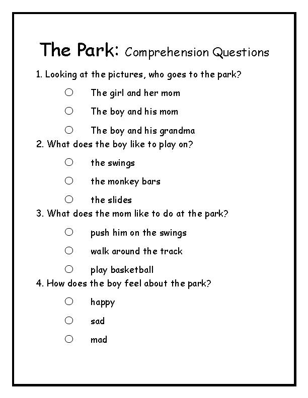 Comprehension Passages with Questions Level A - Classful