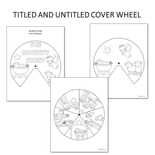 Christmas Nativity Bible Story Activity - Sunday School Coloring Craft ...