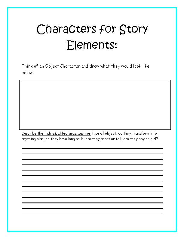 Story Elements- Characters - Classful