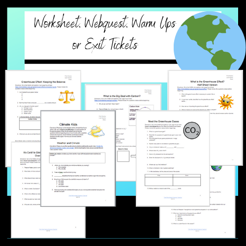 Greenhouse Effect & Climate Change - Classful