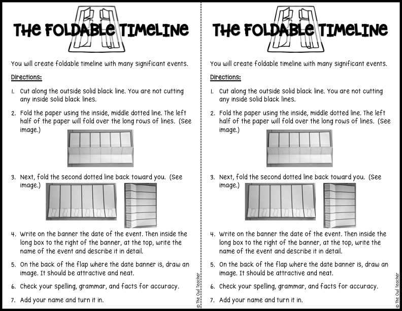 Timelines Timeline Activity Practice and Timeline Templates - Classful