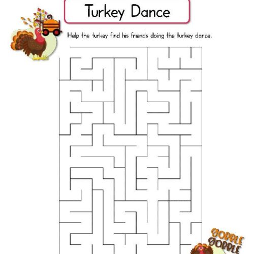 Thanksgiving Mini Activity Pack | Word Searches, Maze & Rhyming ...