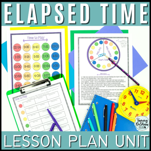 Elapsed Time Worksheets Lesson Plans Activities Guided Math Workshop ...