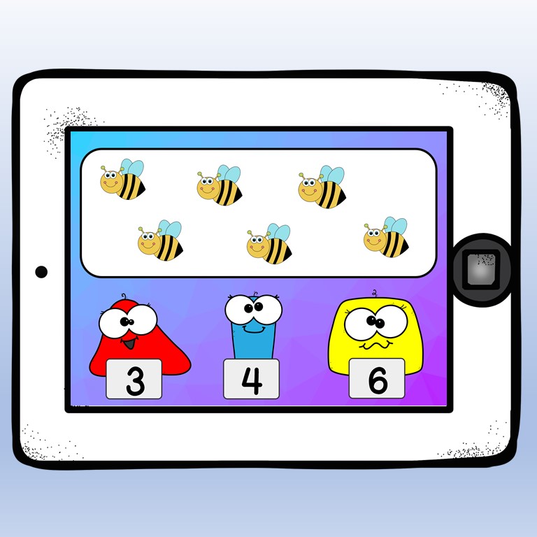 Counting Objects - Numbers 1 - 20 Boom Cards™ - Classful