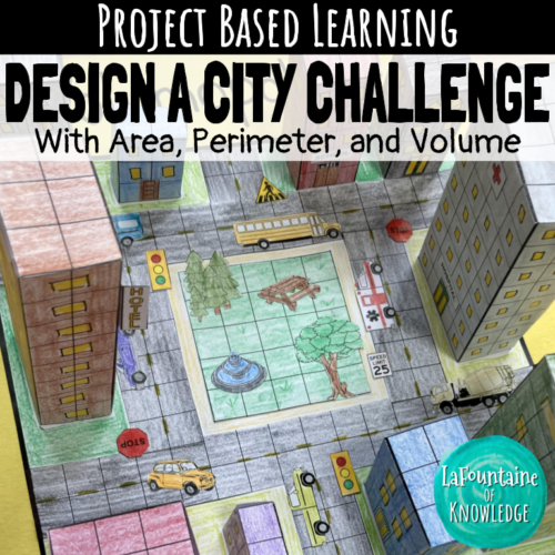 Area, Perimeter, and Volume Design a City Challenge - Classful