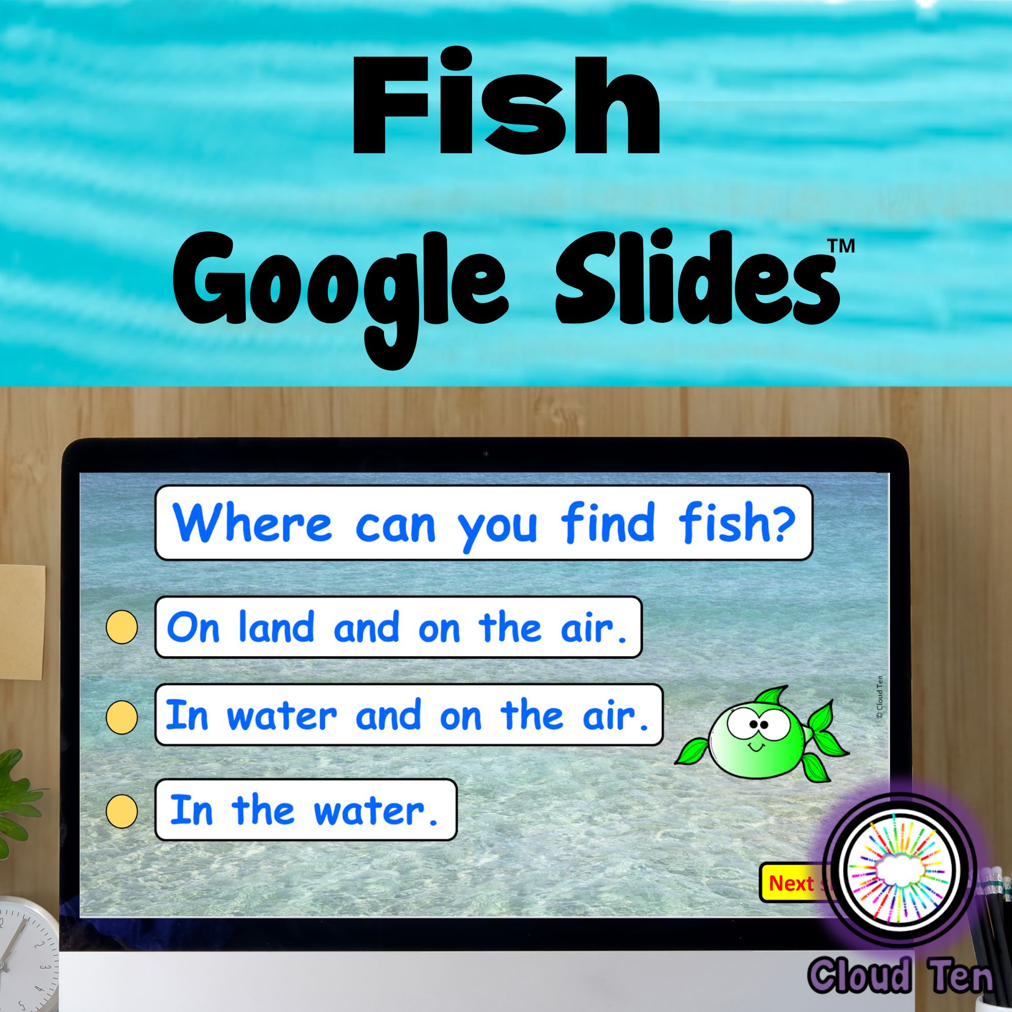 Fish in Google Slides™ - Classful