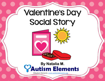 Valentine's Day Social Story- Holiday- Travel- Autism & SPED Resources ...