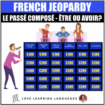 Passé Composé With Être and Avoir - French PowerPoint Jeopardy - Classful