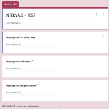 Google Classroom DIGITAL Music Theory Lesson 54 TEST UNIT 13 - Self ...