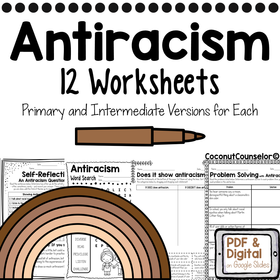 Antiracism Worksheets - Classful
