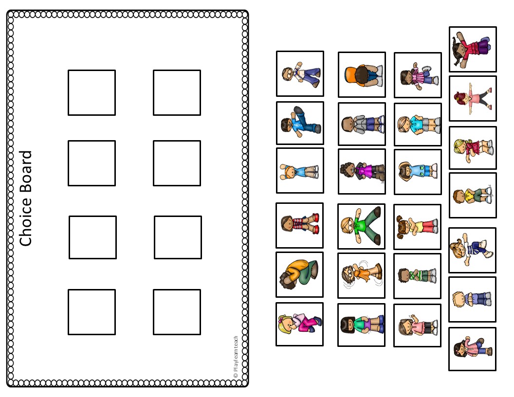Brain Breaks Movement Cards - Classful