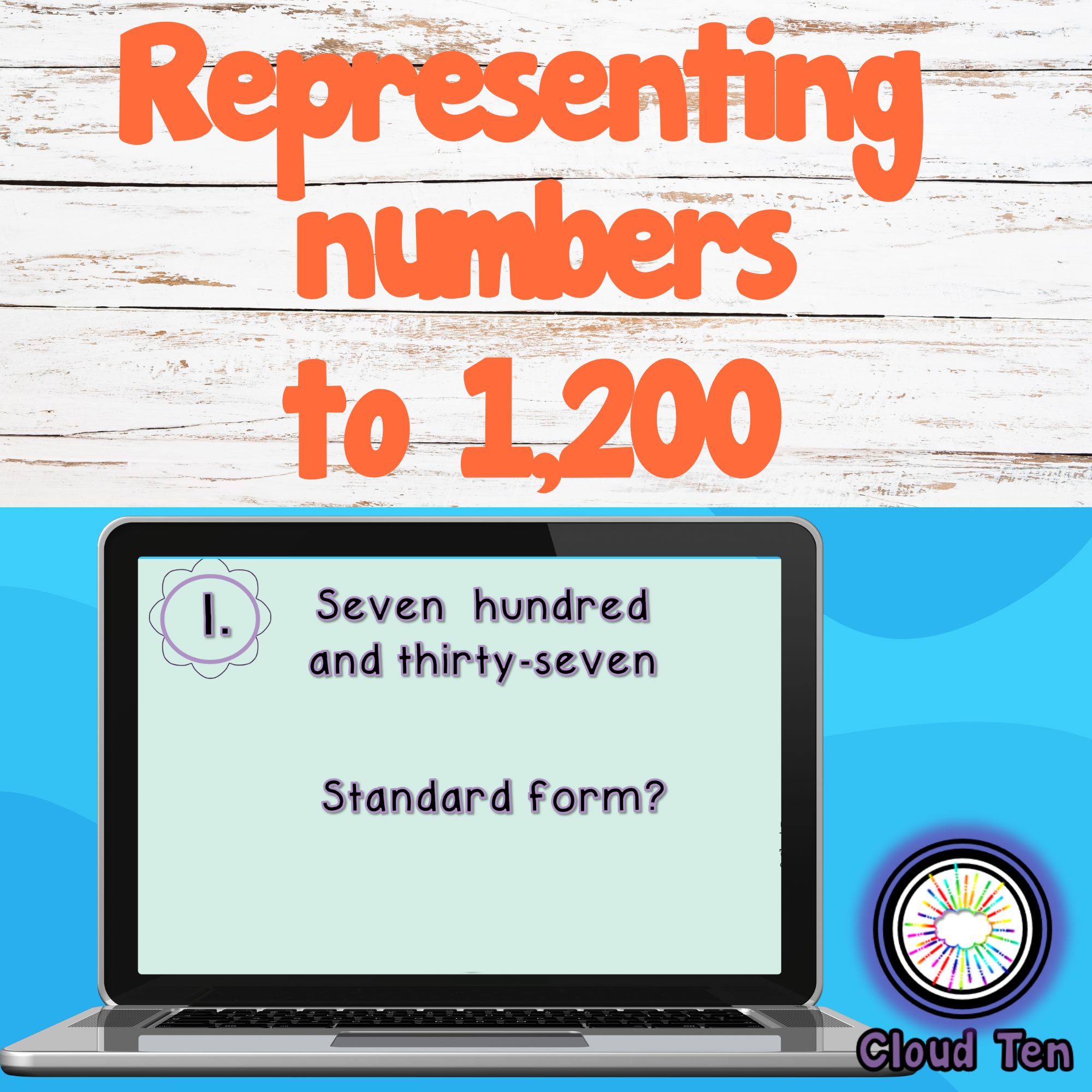 Representing numbers to 1,200 - Classful