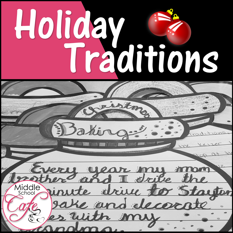 Holiday Traditions Reading and Writing Activity - Classful
