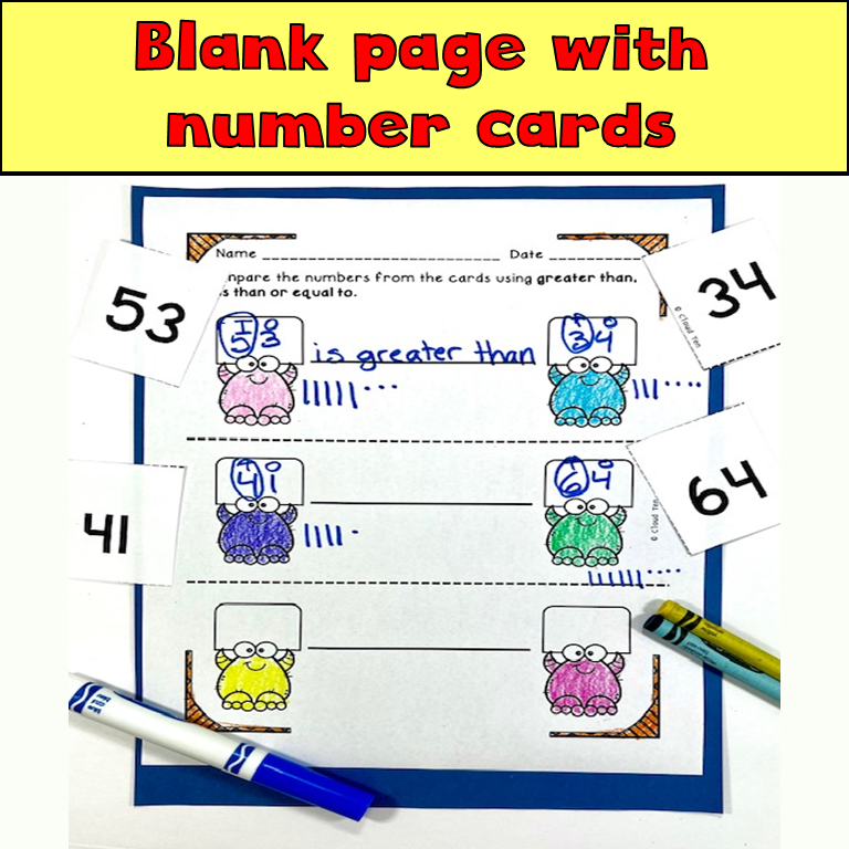 Use comparative language with numbers - Classful