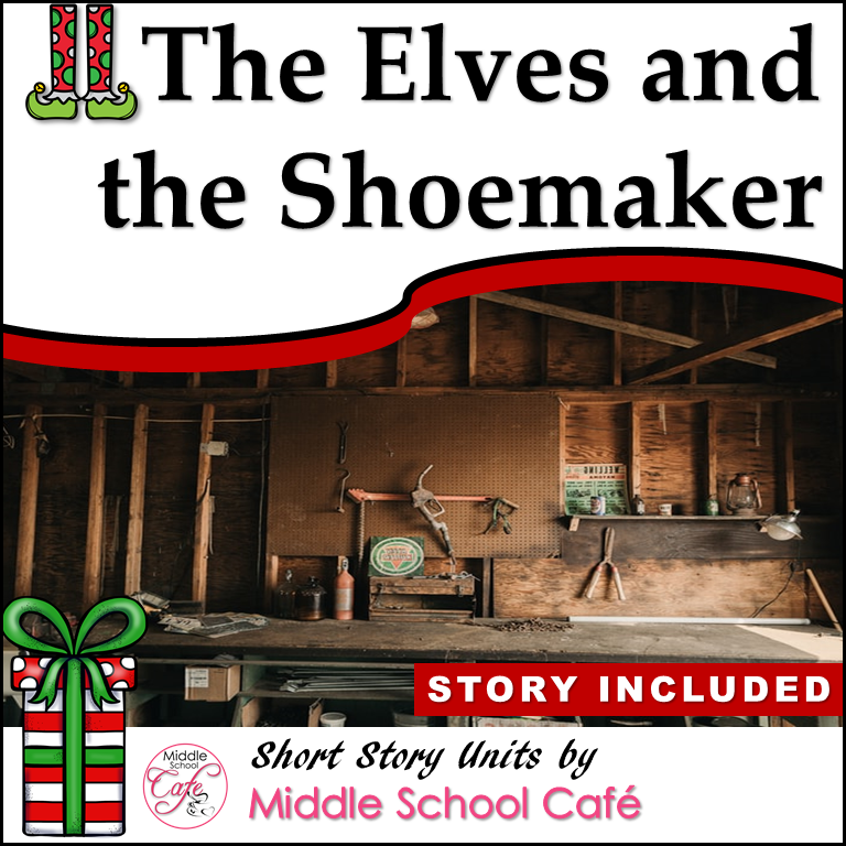 Holiday Short Story Unit for The Elves and the Shoemaker - Classful
