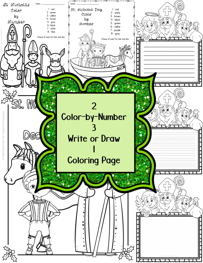 St. Nicholas Day Activity Pack - Classful