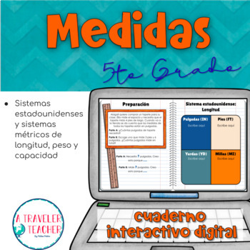 Medidas cuaderno interactivo digital - Classful