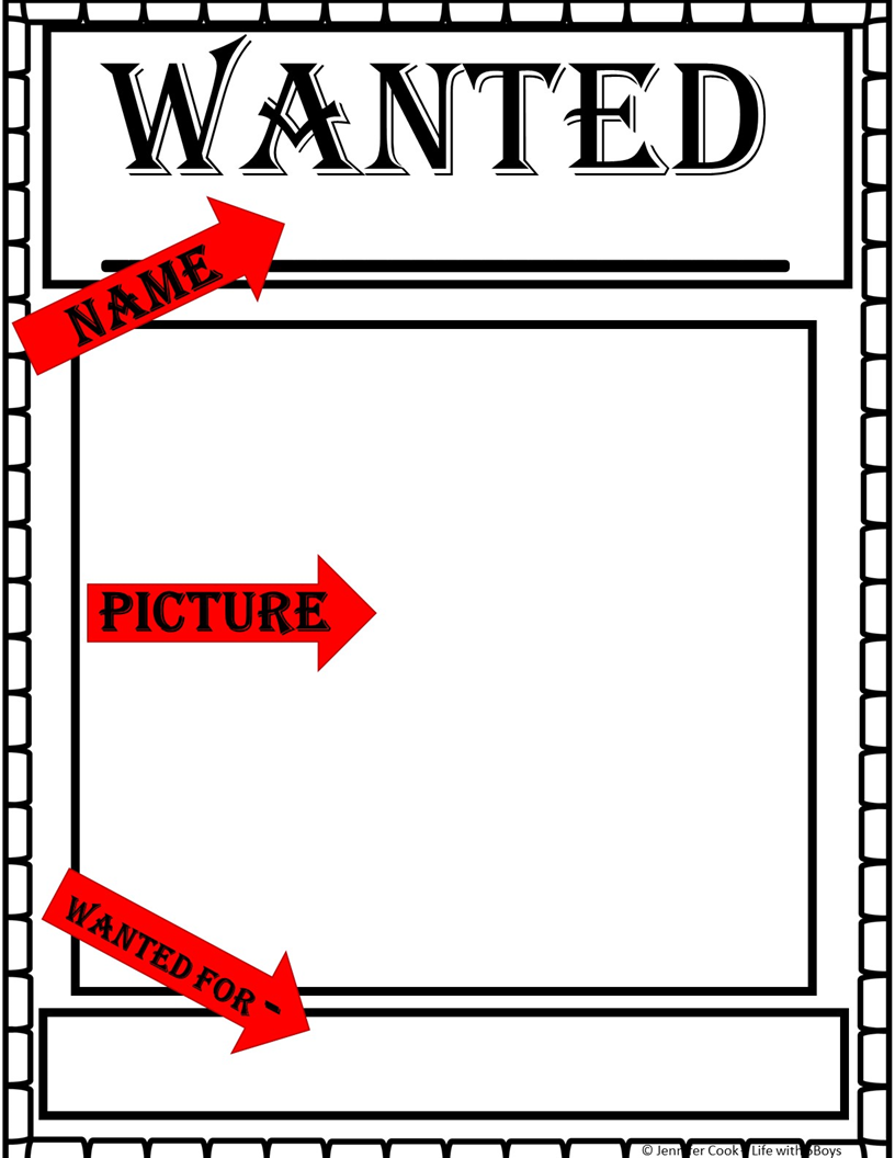 Stuart Little Activity Character Wanted Poster - Classful