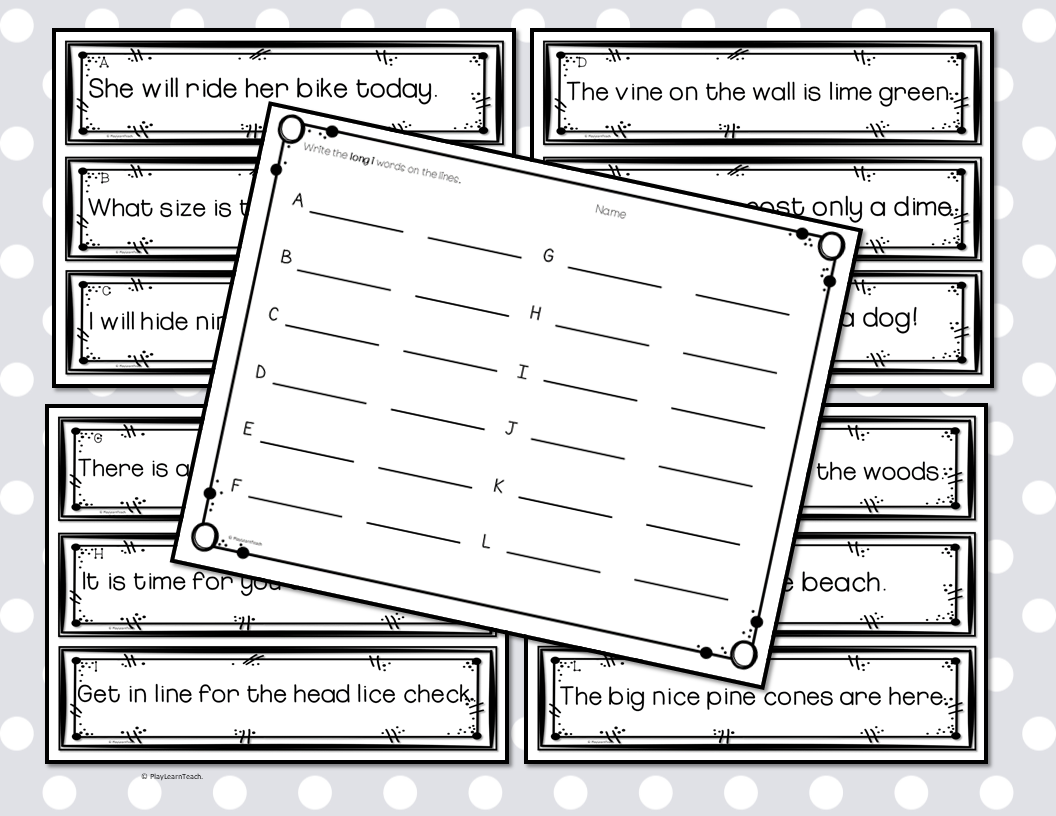 Reading Fluency Sentences CVCe - Classful