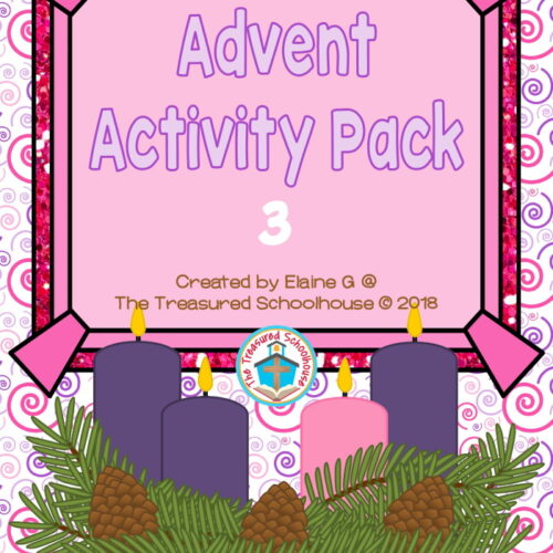 Advent Worksheet and Activity Pack 3 - Classful