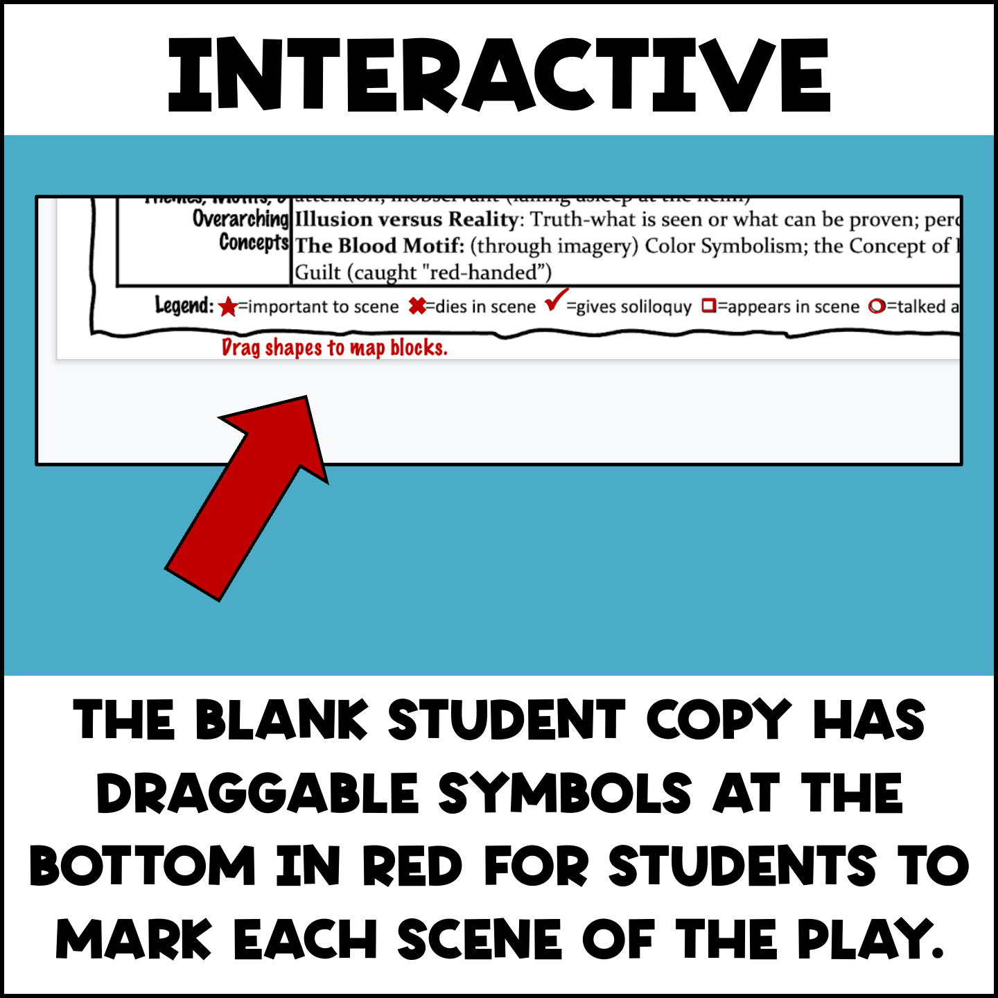 Macbeth - Interactive Plot Map for Guided Reading - Printable & Digital - Classful