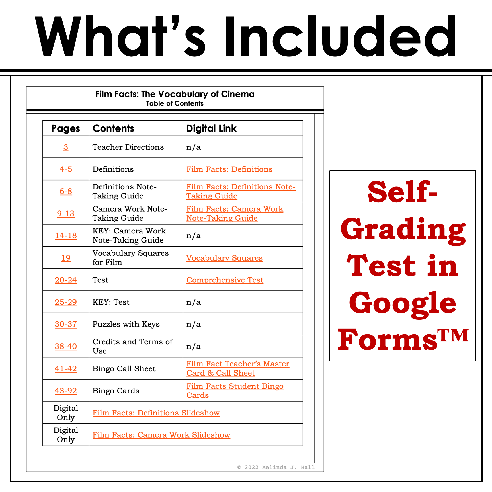 Film Terminology - Cinema Vocabulary for Analyzing Movies - Classful