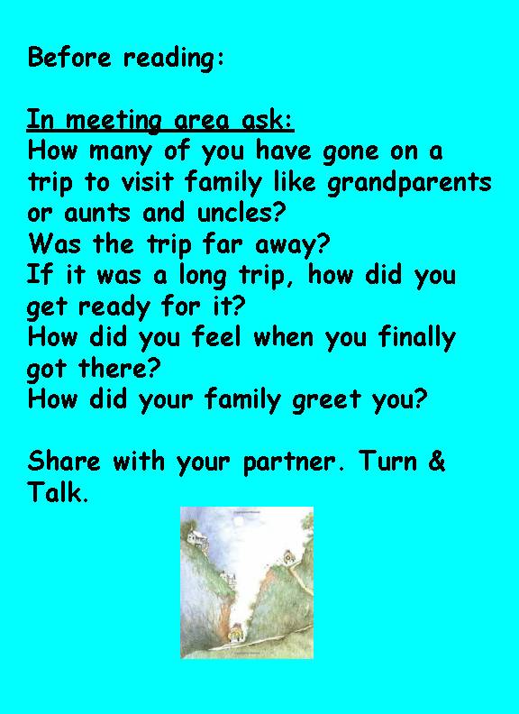 THE RELATIVES CAME READING LESSONS & ACTIVITIES PACKET - Classful