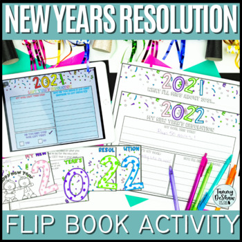 New Years Resolution 2023 Flip Book (Updated Yearly!) Digital & Print ...