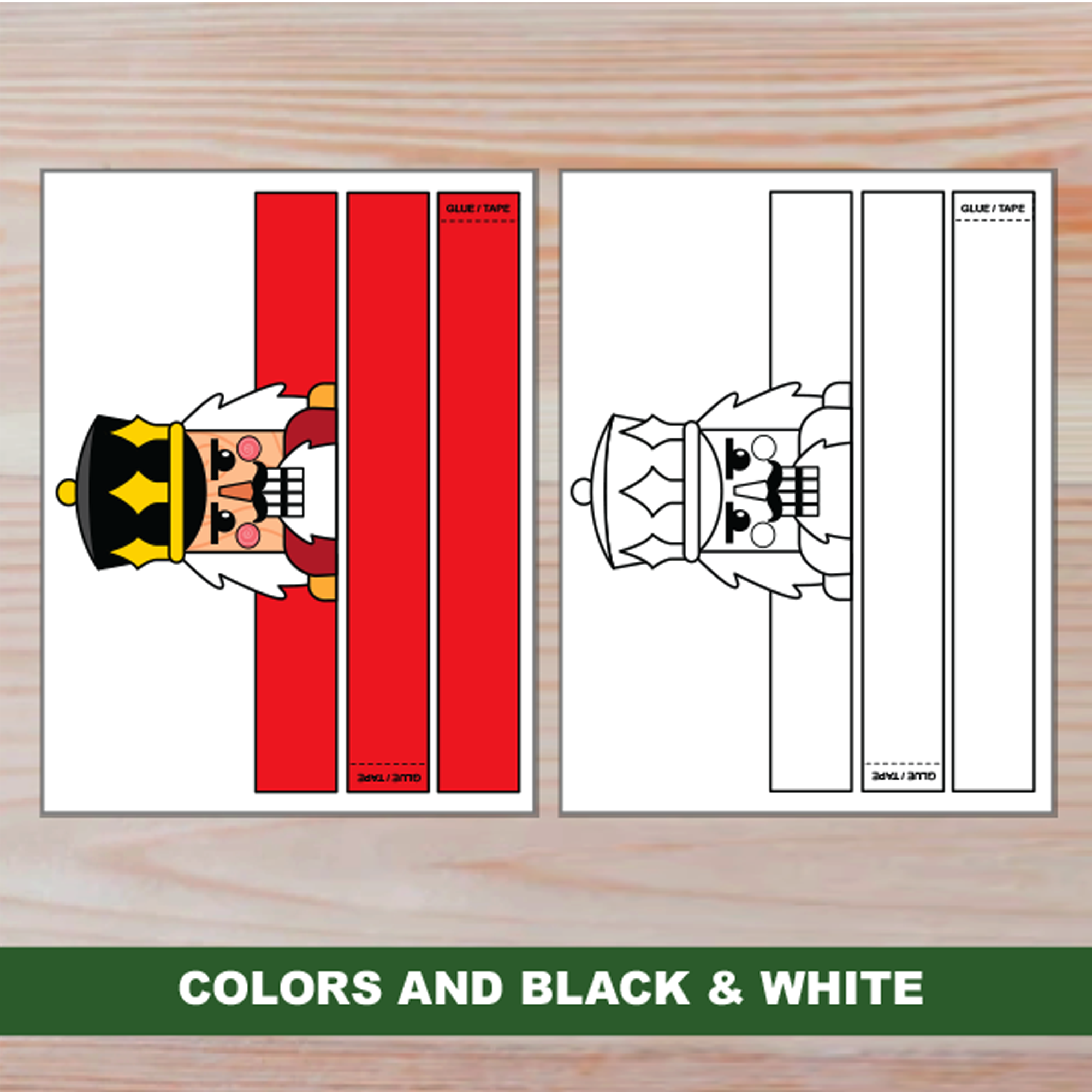 Christmas Paper Crowns for Kids | PRINTABLE Paper Hat Headbands | Craft ...