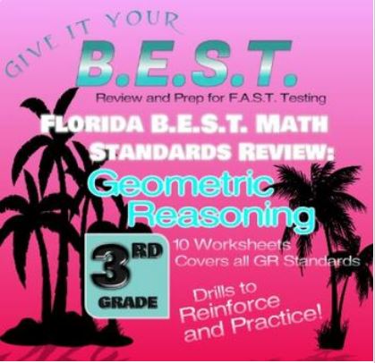 3rd Grade Math F.A.S.T. Prep- Florida B.E.S.T. Standards Review - 10 ...