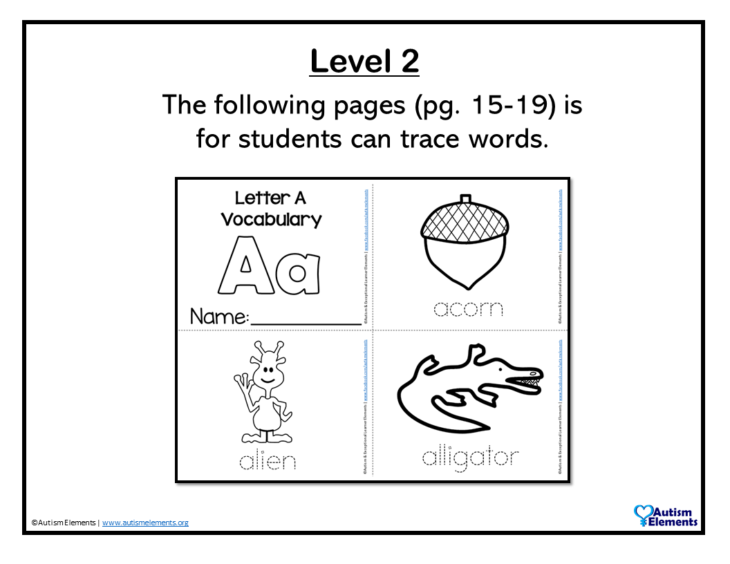 Alphabet Books W/ Differentiated Levels Letters A-Z-GROWING BUNDLE ...