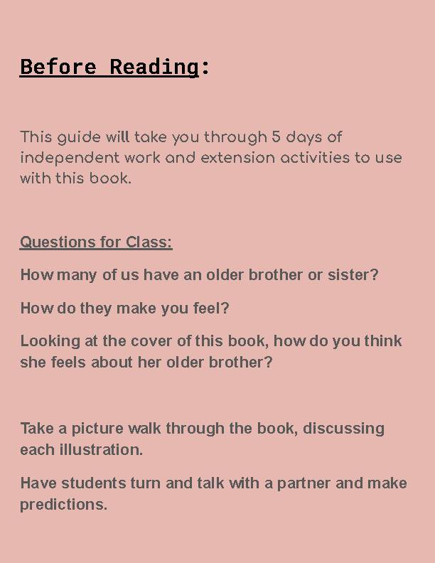 MY ROTTEN, REDHEADED OLDER BROTHER - PATRICIA POLACCO - READING ...