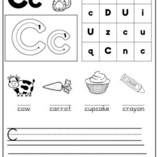 Alphabet Practice- Letter, Sound, and Formation Practice - Classful
